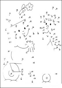 Connect the dots: Numbers 1 – 100, Part 2, printable for kids & adults ...