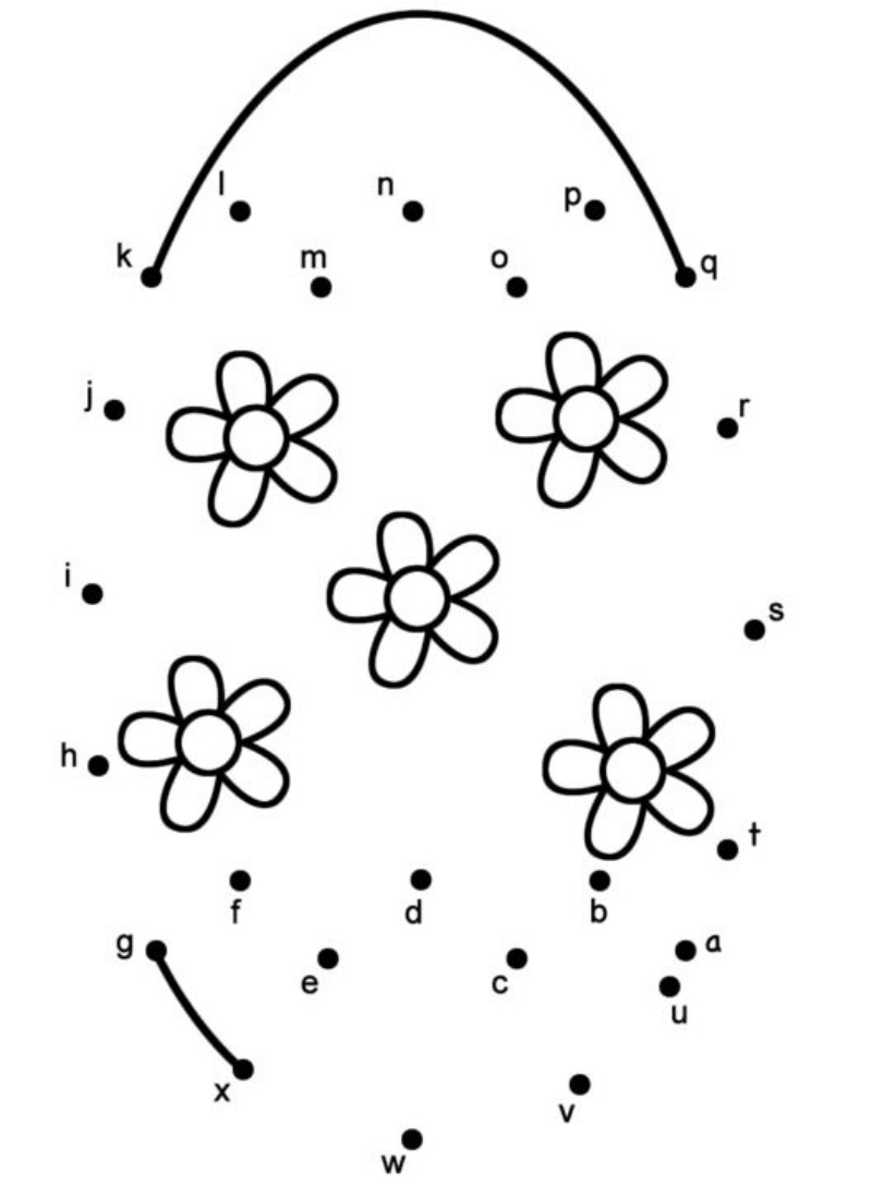 Unir Puntos Unir Puntos Letras Peque as Parte 3 Imprimible Gratis 
