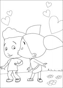 Coloring pages: Loopdidoo, printable for kids & adults, free