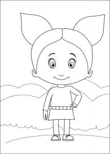 Coloring pages: Loopdidoo, printable for kids & adults, free