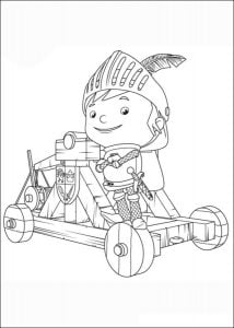 Coloring pages: Mike the Knight, printable for kids & adults, free