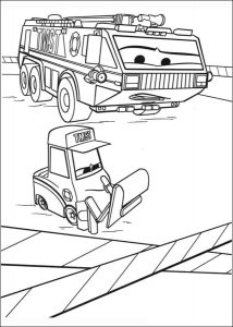 Coloring pages: Planes: Fire & Rescue, printable for kids & adults, free