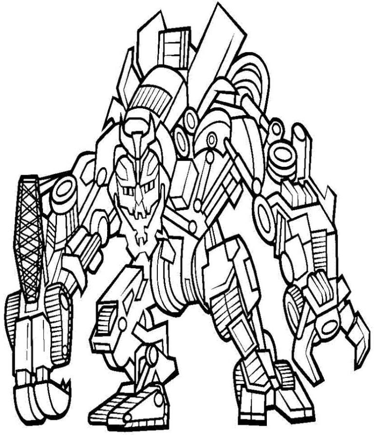 Dibujos para colorear: Transformers imprimible, gratis, para los niños ...