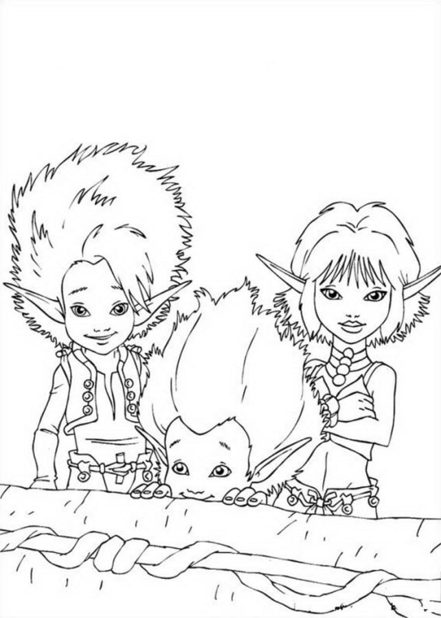 Coloring pages: Arthur and the Invisibles, printable for kids & adults ...