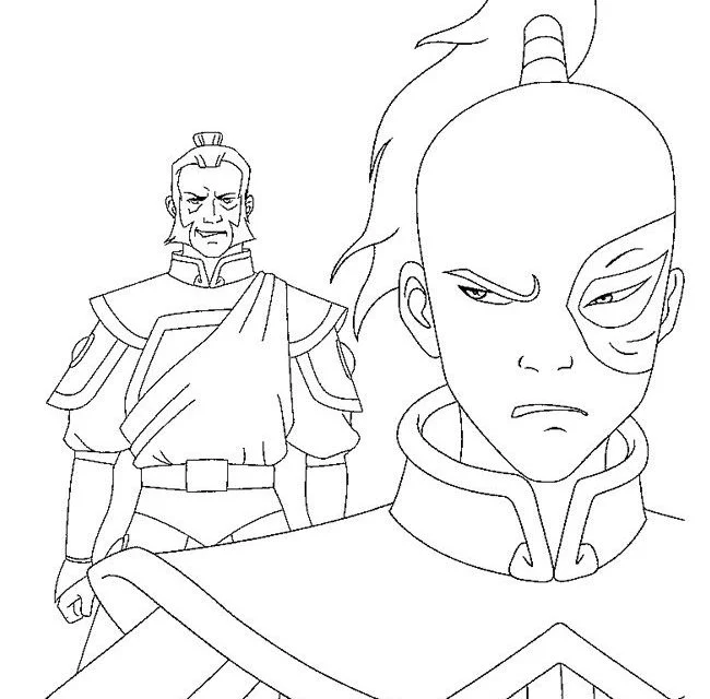 Disegni da colorare: Avatar - La leggenda di Aang stampabile, gratuito ...