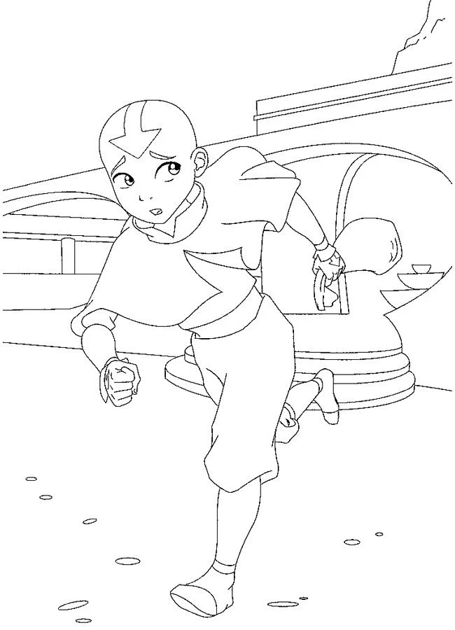 Disegni da colorare: Avatar - La leggenda di Aang stampabile, gratuito ...