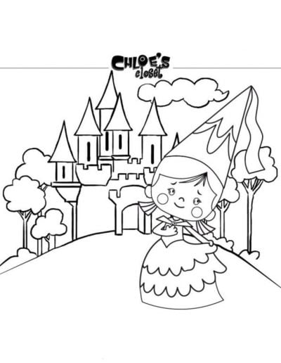 Coloring pages: Chloe's Closet, printable for kids & adults, free