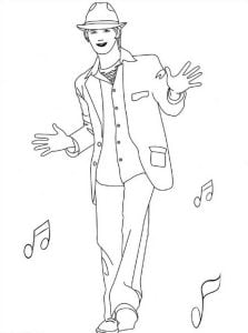 Coloring pages: High School Musical, printable for kids & adults, free