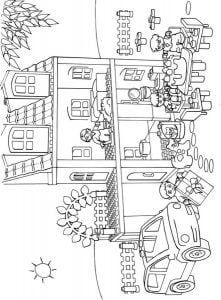 Coloring pages: Lego Duplo, printable for kids & adults, free