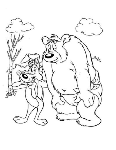 Coloring pages: Looney Tunes, printable for kids & adults, free