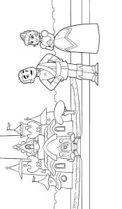 Coloring pages: Nella the Princess Knight, printable for kids & adults ...