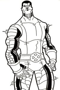 Coloring pages: Colossus, printable for kids & adults, free