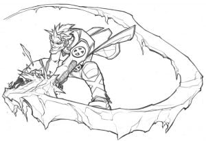 Coloring pages: Iceman, printable for kids & adults, free