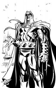 Dibujos para colorear: Magneto imprimible, gratis, para los niños y los ...