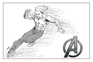 Coloring pages: Quicksilver, printable for kids & adults, free