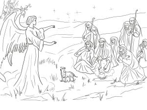 Coloring pages: Religious Christmas, printable for kids & adults, free