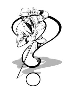 Coloring pages: Riddler, printable for kids & adults, free
