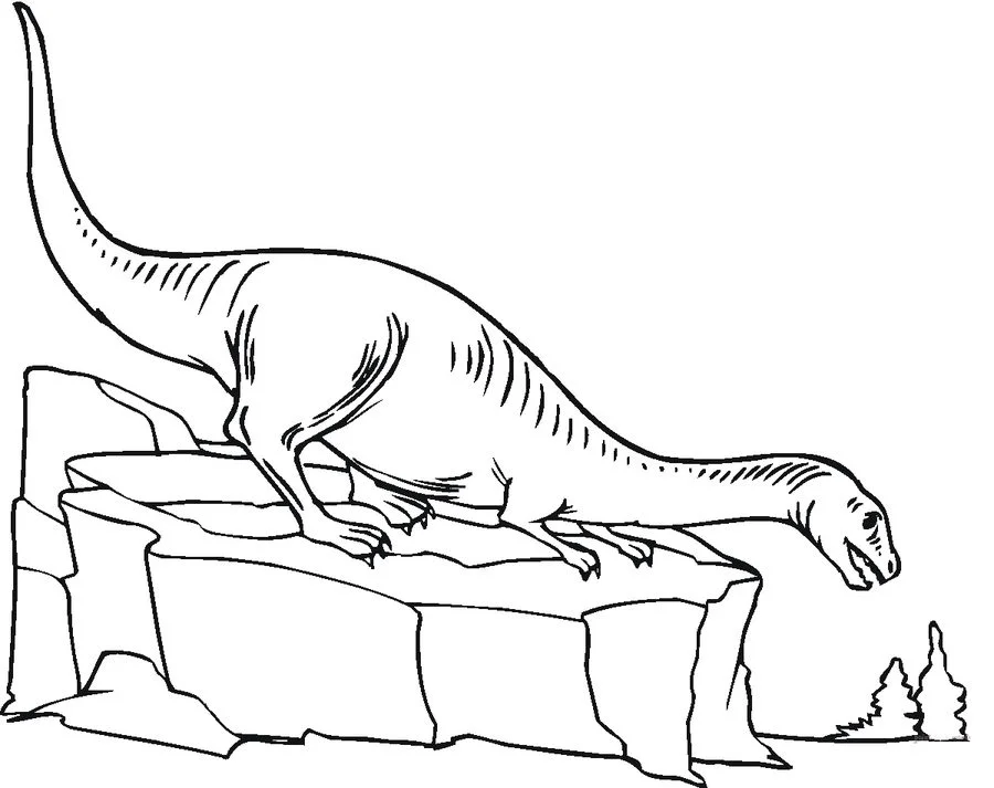 Disegni da colorare: Saurischi stampabile, gratuito, per bambini e adulti