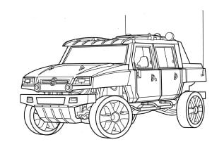 Dibujos para colorear: Fiat imprimible, gratis, para los niños y los ...