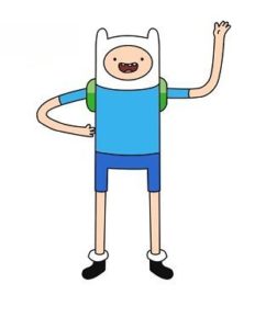How to draw: Finn the Human - easy step by step tutorial for kids