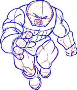 How to draw: Juggernaut - easy step by step tutorial for kids