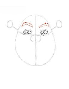 How to draw: Shrek - easy step by step tutorial for kids