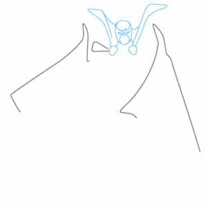 How to draw: Spawn - easy step by step tutorial for kids