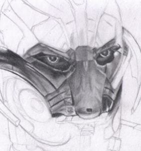 How to draw: Ultron - easy step by step tutorial for kids
