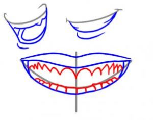 How to draw: Smile - easy step by step tutorial for kids