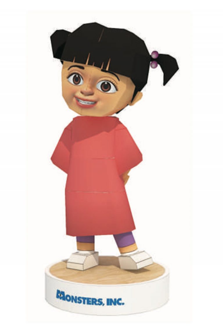 Paper models Paper model: Boo (Monsters inc) free & printable for kids ...