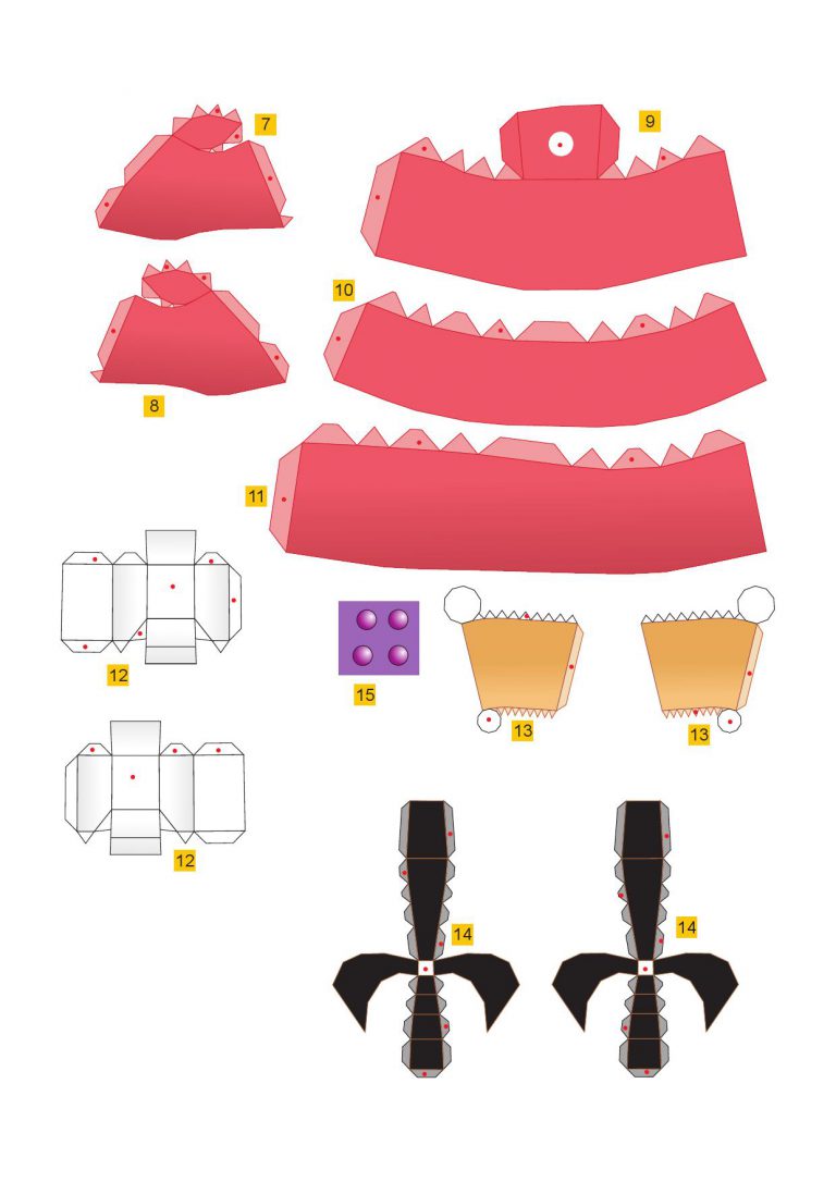 Paper models Paper model: Boo (Monsters inc) free & printable for kids ...