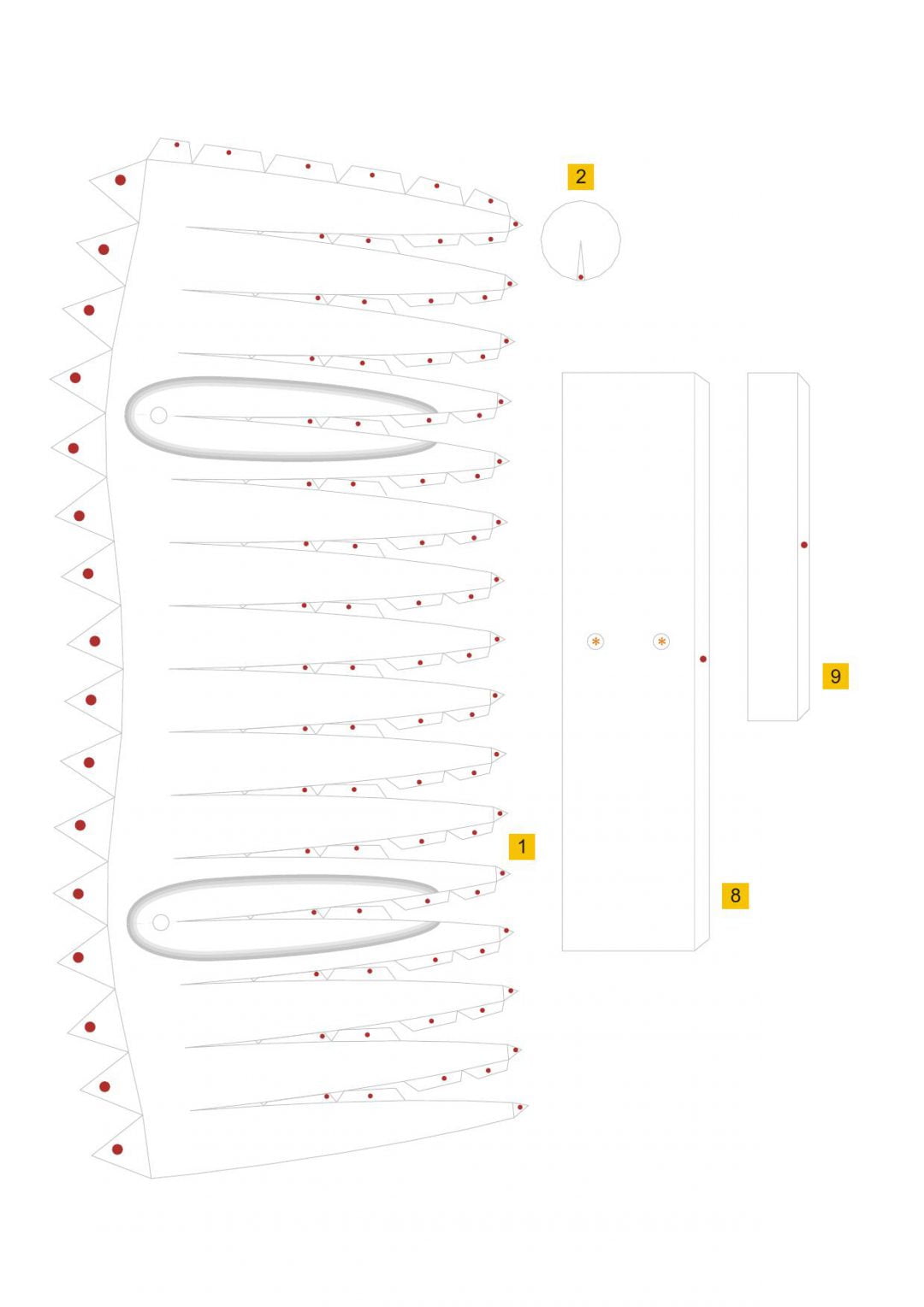 Paper model: Eve free & printable for kids and adults Downloadable PDF ...