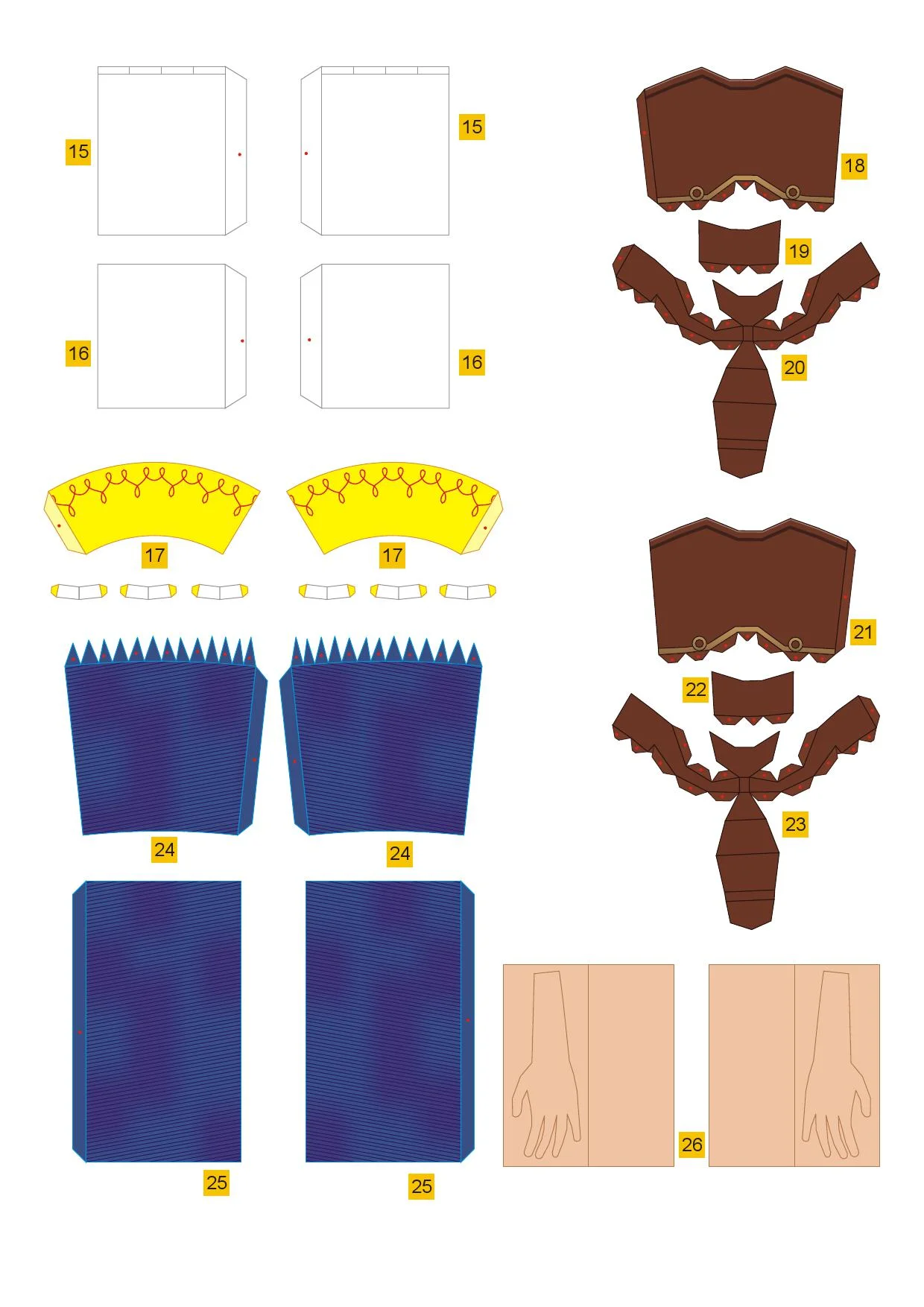 Paper model: Jessie (Toy Story) free & printable for kids and adults ...