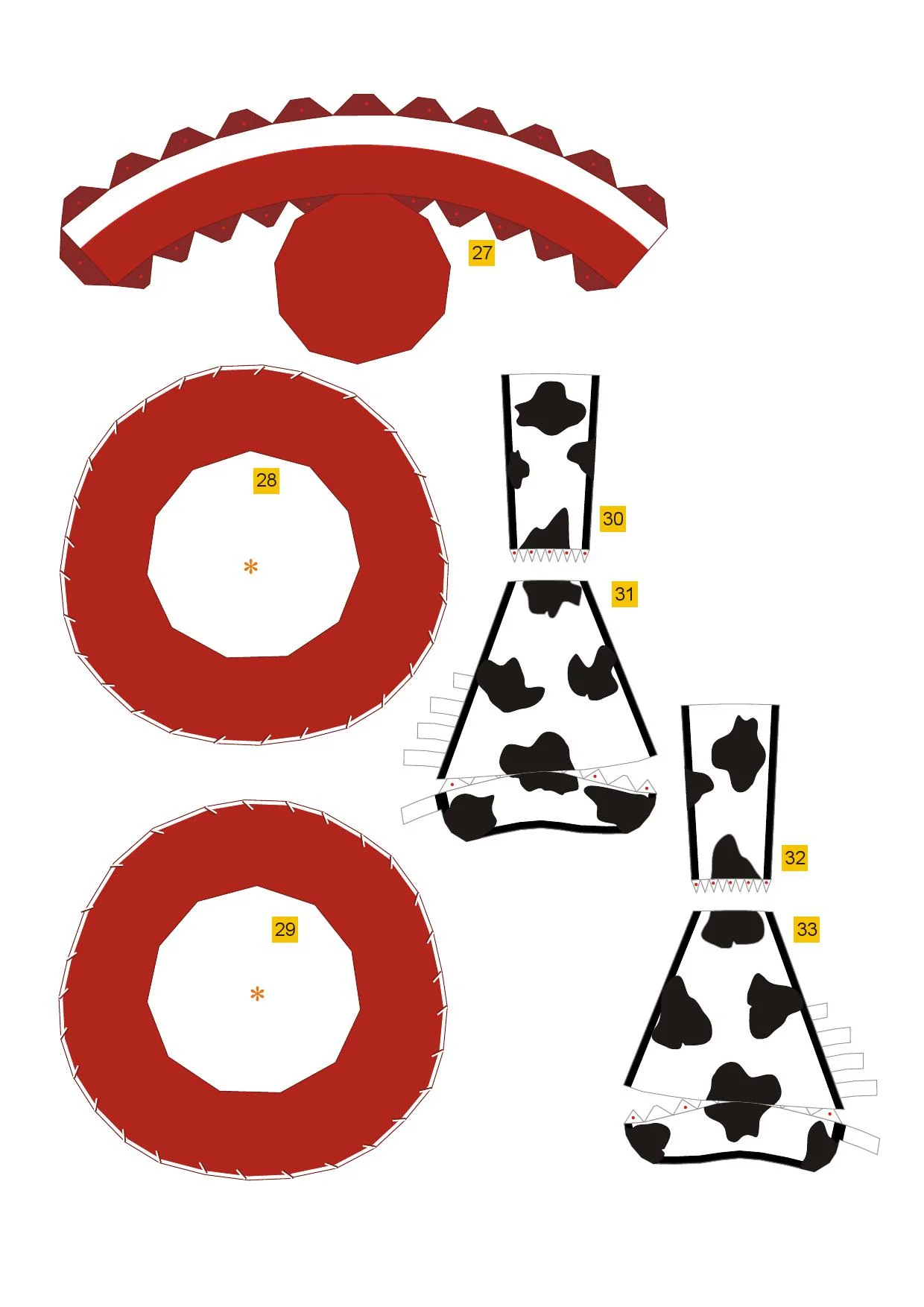 Paper model: Jessie (Toy Story) free & printable for kids and adults ...