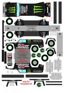 Paper model: Hummer free & printable for kids and adults Downloadable ...