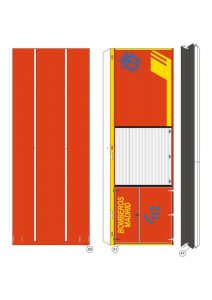 Paper model: Fire truck free & printable for kids and adults ...